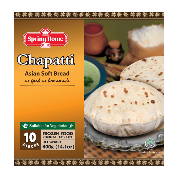 Buy Roti Chapatti Plain 10 Pcs - 400 g Online at Best Price